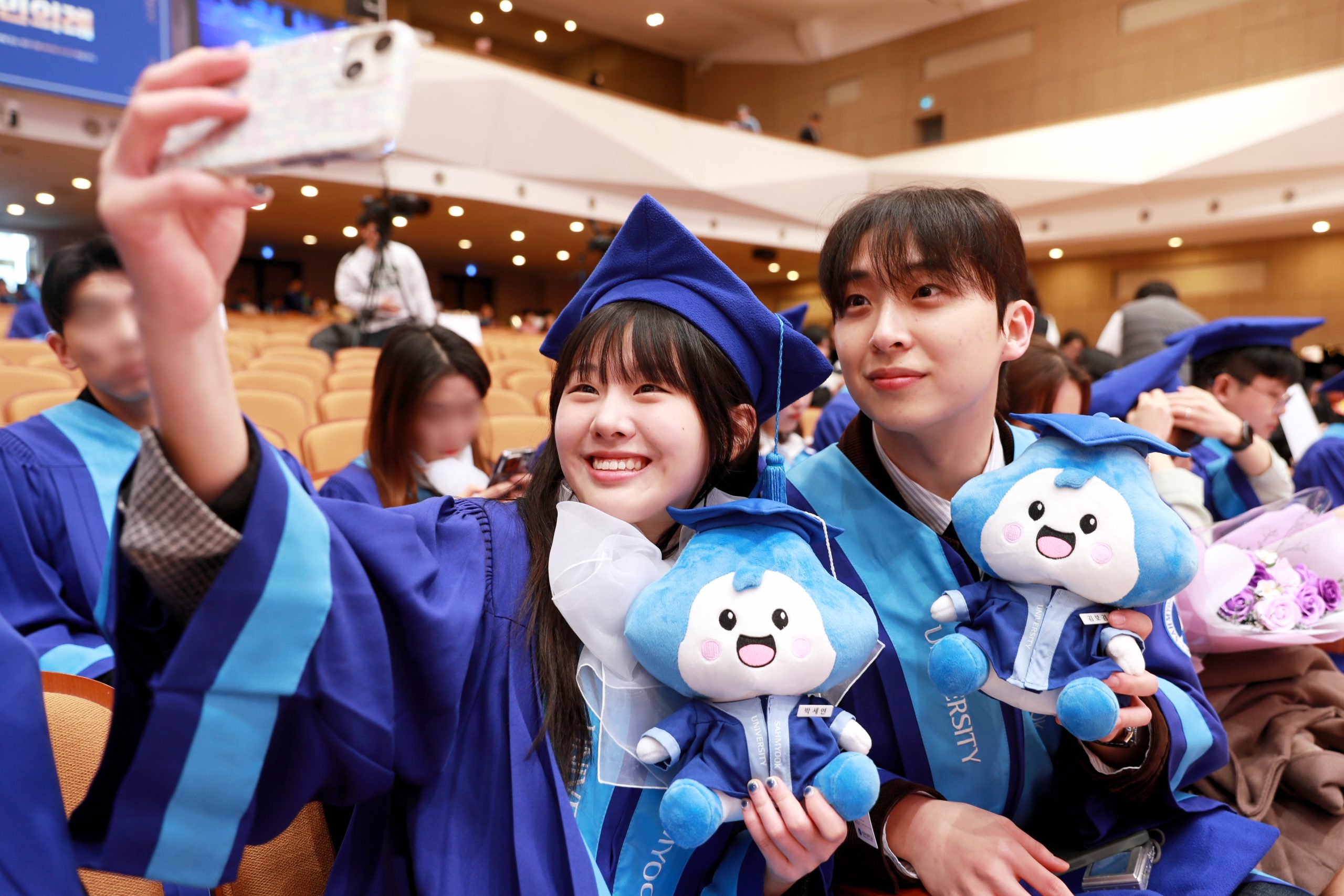 三育大学举行2023年度 上半学期学位授予仪式 – 国际教育院