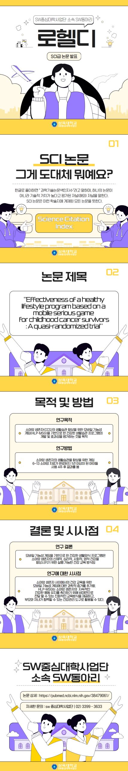 SW중심대학사업단 소속 SW동아리 ‘로헬디’ SCI급 논문 발표 – SW중심대학사업단